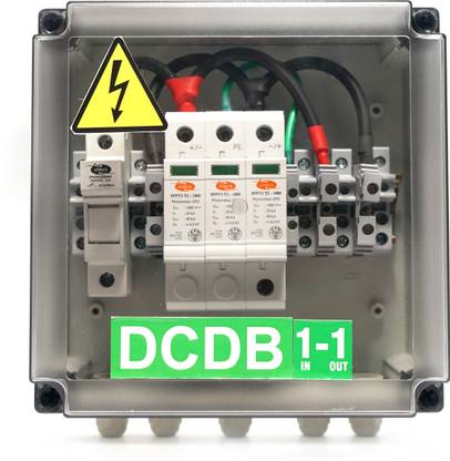 Hygridsolar DC Distribution Box 1 in 1 Out (DCDB) for Solar Panel up to ...