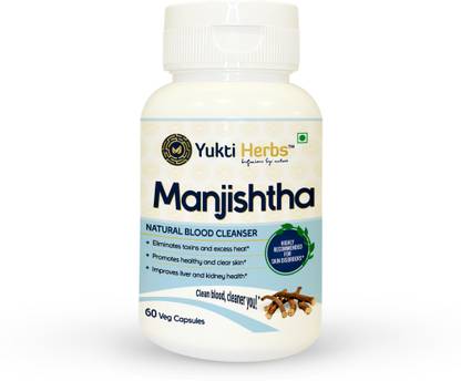 Yukti Herbs Manjistha Capsule (60 Veg Capsules) Price in India - Buy ...
