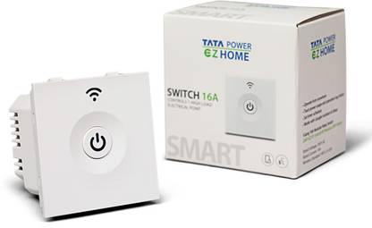 TATA POWER EZ HOME Wifi Smart Switch 16A 1 Channel,Modular Home ...
