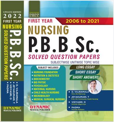 Nursing P.b.b.sc Solved Question Paper First Year ( 2006 TO 2021 ) - post basic bsc nursing 1st ...