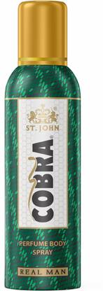 ST-JOHN Cobra Deo No Gas Real Man Deodorant Spray - For Men - Price in ...