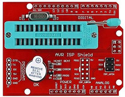 xcluma AVR ISP Shield Burning Bootloader Programmer for Arduino UNO R3 ...
