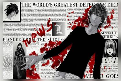 Death Note (TV Series) Matte Finish Poster Paper Print - Animation ...