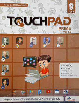 Touchpad Class 8 (Computer): Buy Touchpad Class 8 (Computer) by Aditi ...