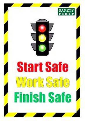 RLDigitalUnits stay safe work safe finish safe signboards Emergency ...