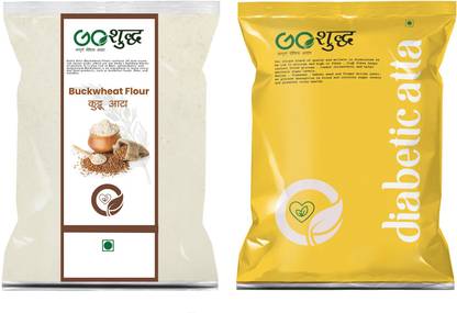Goshudh Premium Quality Kuttu Atta (Buckwheat Flour)-3Kg & Diabetic ...
