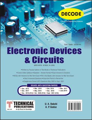Electronic Devices and Circuits for JNTU-H 18 Course (II - I - ECE ...