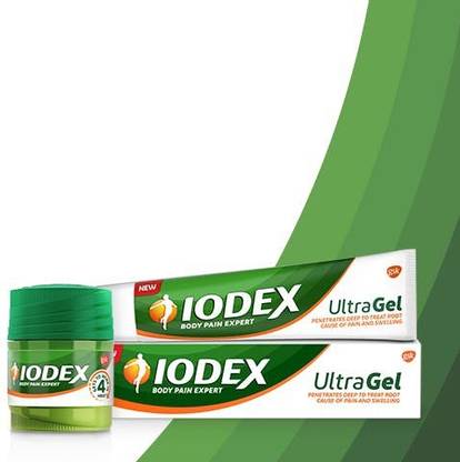 Iodex Balm 40GM (Pack Of 1) & Ultra Gel 30GM (Pack Of 1) Price in India ...