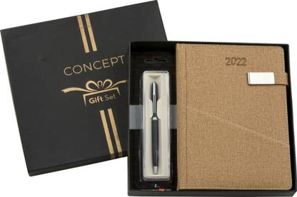 Concept 2022 Infinity Diary + Pierre Cardin Belami Ball Pen Pen Gift ...