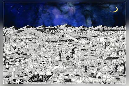 Father John Misty Pure Comedy Rare Album Cover Matte Finish Poster ...