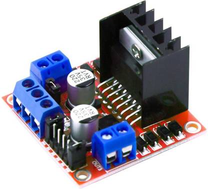 Vayuyaan L298N 2A Dual L298 Motor Driver Module with PWM Control Motor ...