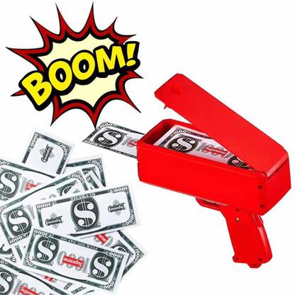 KCCOLLECTION Money Gun Cash Gun Super Gun Spray Gun Dollar Money Gun ...
