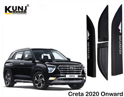 Kunj Autotech Hyundai Creta Door Side Beading Side Cladding Car Beading ...