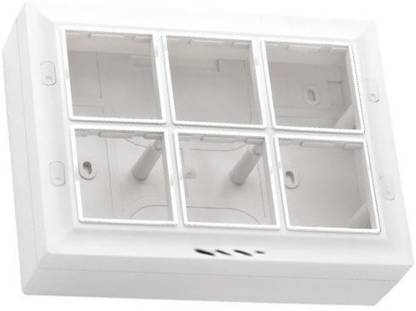 varient 12 Module Surface PVC (Pack of 3) Metal Electrical Box Price in ...