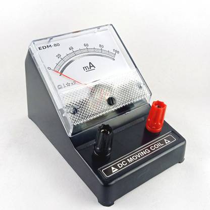 Comet Milli Ammeter 0-100 mA EDM-80 Ammeter Price in India - Buy Comet ...