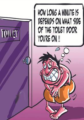 Washroom Sticker Wall Poster|Decorative Interior Wall Poster|Wall Art ...