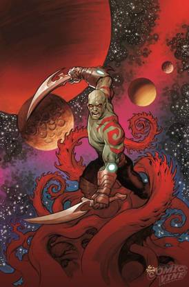 Drax The Destroyer Poster MultiColor PhotoPaper Print (12 inch X 18 ...