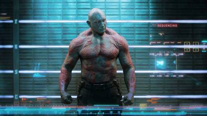 Drax The Destroyer Poster MultiColor PhotoPaper Print (12 inch X 18 ...
