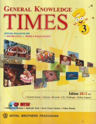 General Knowledge Times Class 3: Buy General Knowledge Times Class 3 by ...