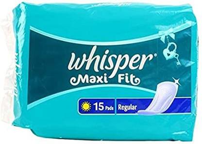 Whisper MAXI FIT REGULAR 15 PADS Sanitary Pad | Buy Women Hygiene ...