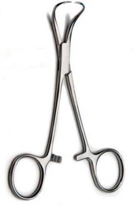 Forgesy Mayo towel Clip 6 inch Mayo Scissors (Blunt/Sharp Blades) Mayo ...