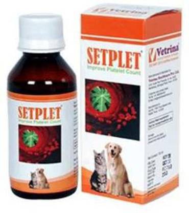 Vetrina Setplet Syrup platelet Booster with hematinics for dogs and ...