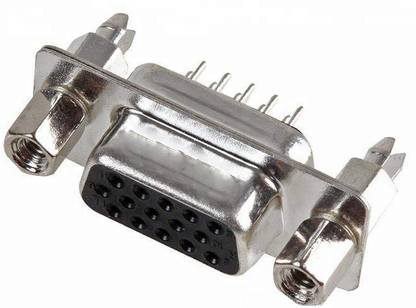 R&D 15 PIN FEMALE CONNECTOR VGA Jointer Wire Connector Price in India ...