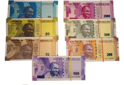 jYOKRi Best Value For Money Nakli Dummy Currency Note 298-300 Units for ...