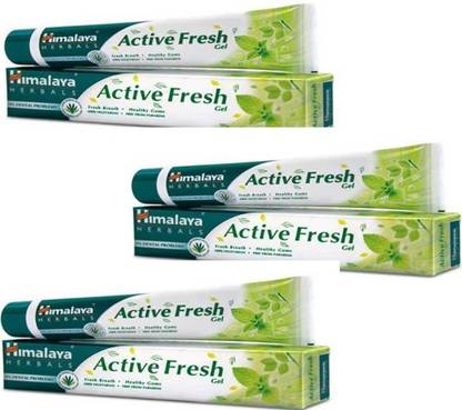 HIMALAYA Active Fresh Gel ToothPaste(80gm*3) Toothpaste - Buy Baby Care ...