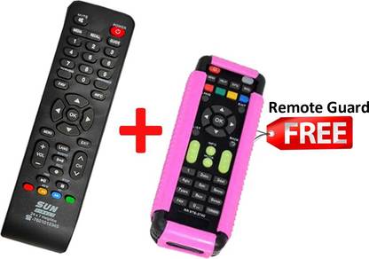 Afiya Enterprises DTH Remote Controller, With free Remote Guard worth ...
