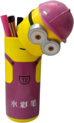 Flipkart.com | MindsArt Minion Cartoon Kids Sketch Pens With Different ...