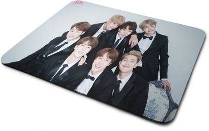 abloe Bts Mouse Pad Rap Monster Jin Suga J-Hope Jimin V Jungkook Non ...
