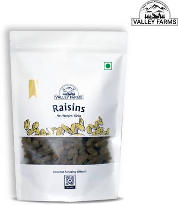 Valley Farms Premium Raisins - 500gm Raisins Price in India - Buy ...