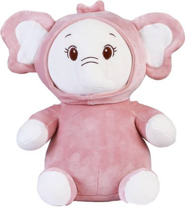 MINISO Adorable Soft Stuff Animal Sitting Elephant Plush Toy 30CM Great ...