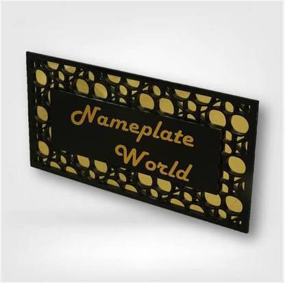 The nameplate Plastic Simple Name Plate Price in India - Buy The ...