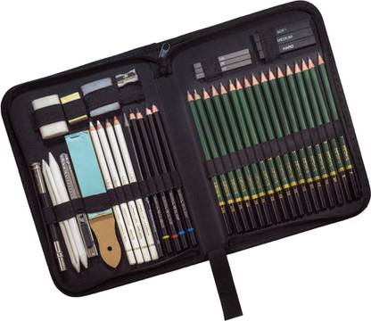 Flipkart.com | Definite Art 42 Pcs Sketching and Drawing Professional ...