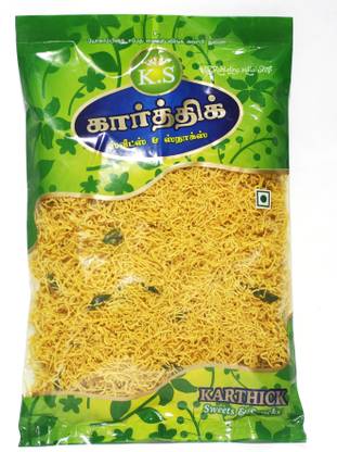 KARTHICK SWEETS Kovilpatti Special Omapodi - Plain Bhujia Sev - Ompodi ...