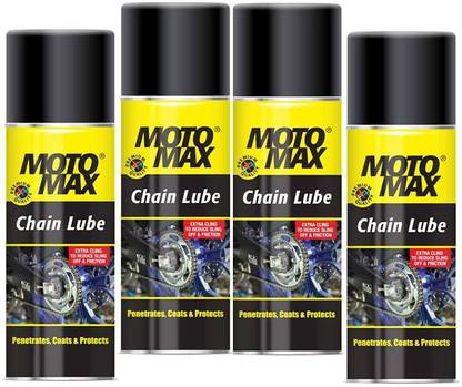 Motomax 04 Chain Lube Spray for Bikes Full-Synthetic Engine Oil Price ...