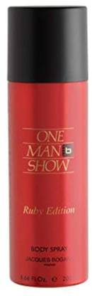 One Man Show Ruby edition Body Spray - For Men - Price in India, Buy ...