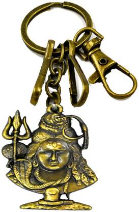 AFH Lord Bholenath Shiva Mahadev Decorative Gifting Hook Key chain Key ...