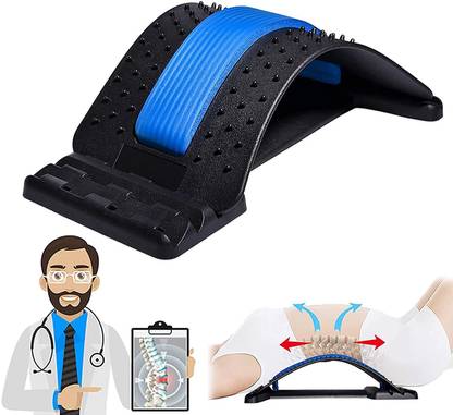 E mart Back Pain Relief Product Back Stretcher, Spinal Curve Back ...