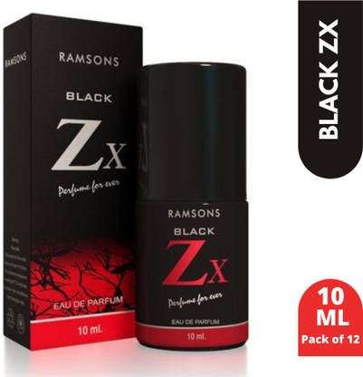 Buy RAMSONS Zx Black Perfume 10ML Each (Pack of 12) Eau de Parfum - 120 ...