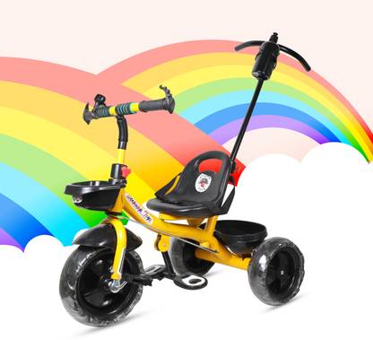 DUGGI MUGGI Kids Tricycle with Parental Push Handle for Kids Tricycle ...