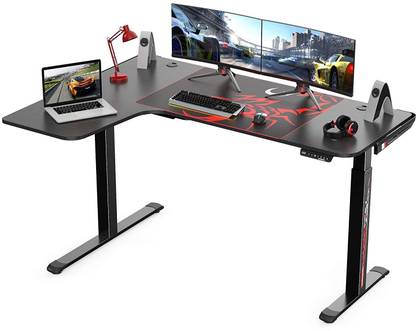 ASTRIX INC Standing Desk, Electric Height Adjustable L Shaped Corner ...