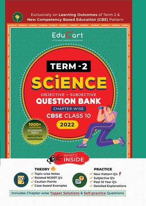 Educart Term 2 Science Cbse Class 10 Objective & Subjective Question ...