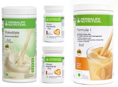 Herbalife Nutrition Formula 1 Shake Orange Flavor With Shake Mate And ...