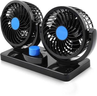 CCE Car Fans, 12V Electric Auto Cooling Fan, Headrest 360 Degree ...