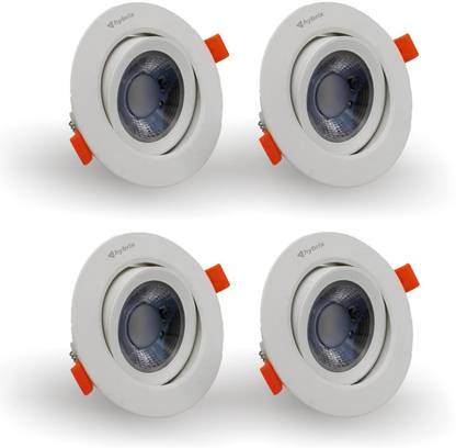 Hybrix LED 3 WATT COB Spot Light, Spot light, Elegant ABS Body, Warm ...
