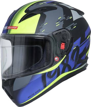 TVS Racing Motorbike Helmet - Buy TVS Racing Motorbike Helmet Online at ...
