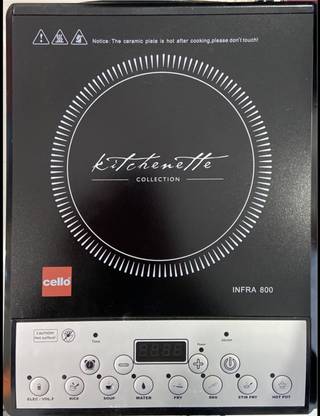 cello Infra 800 Induction Cooktop - Buy cello Infra 800 Induction ...